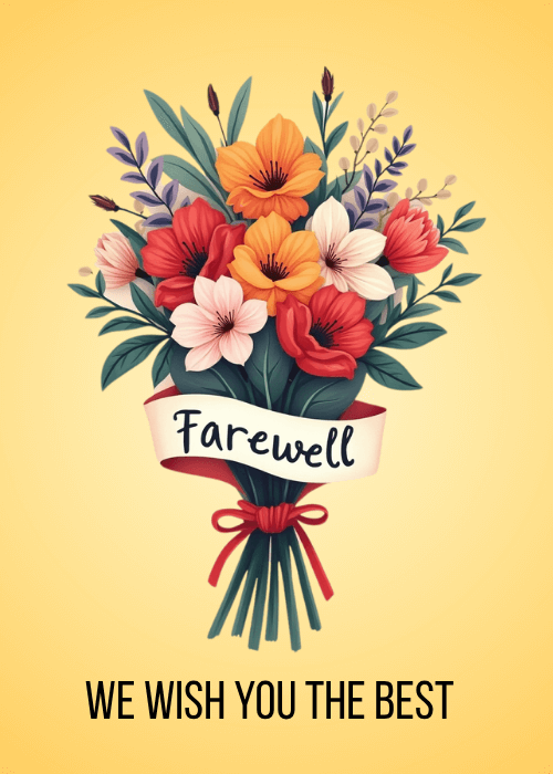 Farewell Cards Online | Group Goodbye Cards for Coworkers - GreetPool
